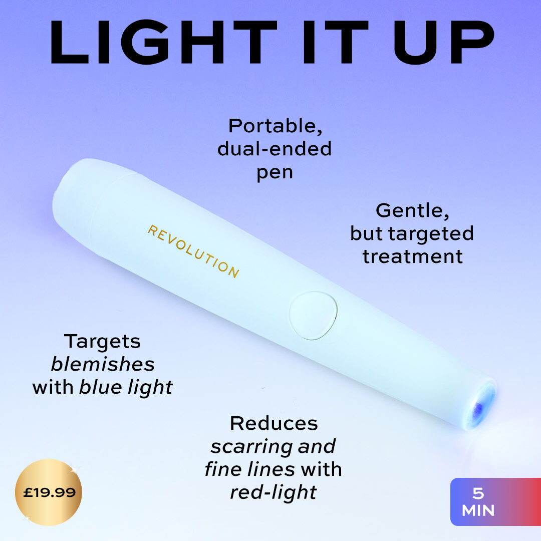 Revolution Pro Miracle LED Light Therapy Pen - Revolution Beauty